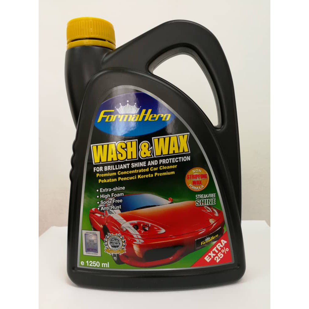 PROCRYSTAL - FORMAHERO WASH & WAX 1 LITRE - PROMOTION (EXTRA 25%) TOTAL ...
