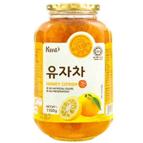 KMT Hansung Korean Tea 1.15KG Lemon Honey Aloe Honey Pomegranate Honey Citron Jujube Korean ...