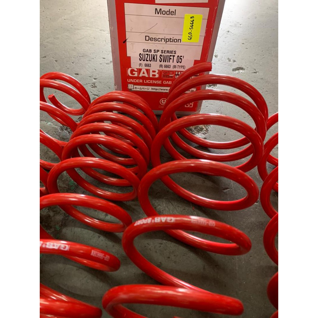 GAB Sport Spring Suzuki Swift 2006 (TT Type) | Shopee Malaysia