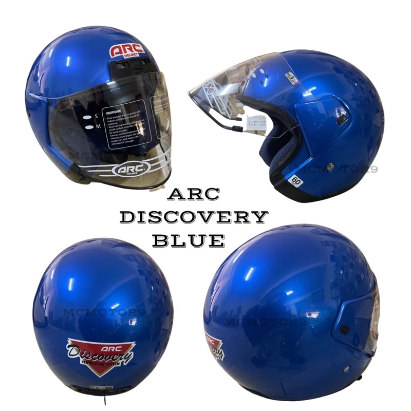 ARC DISCOVERY HELMET VISOR (FIBRE) 100% ORIGINAL PRODUCT SIRIM ...