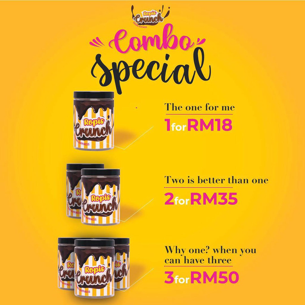 🔥READY STOCK🔥Ropis Crunch Sedap | Shopee Malaysia