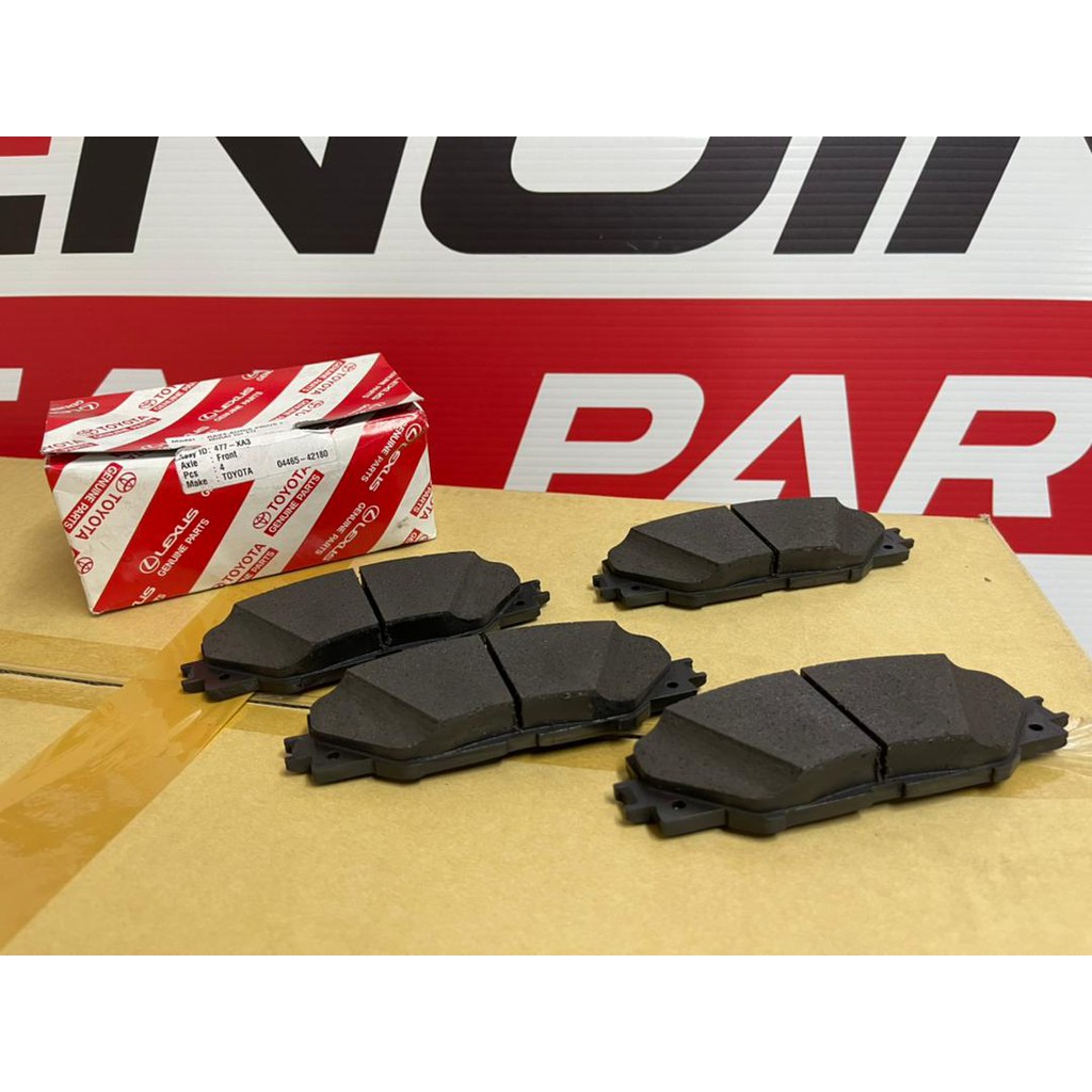 Toyota Original Front Brake Pad Harrier Zsu60/Zsu65/Asu65 | Shopee Malaysia