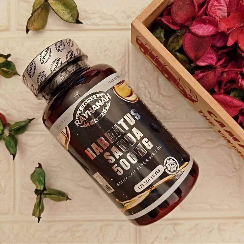 🎀 READY STOCK 🎀 RAYHANAH habbatussauda Softgel (Rayhanah Black Seed Oil ...