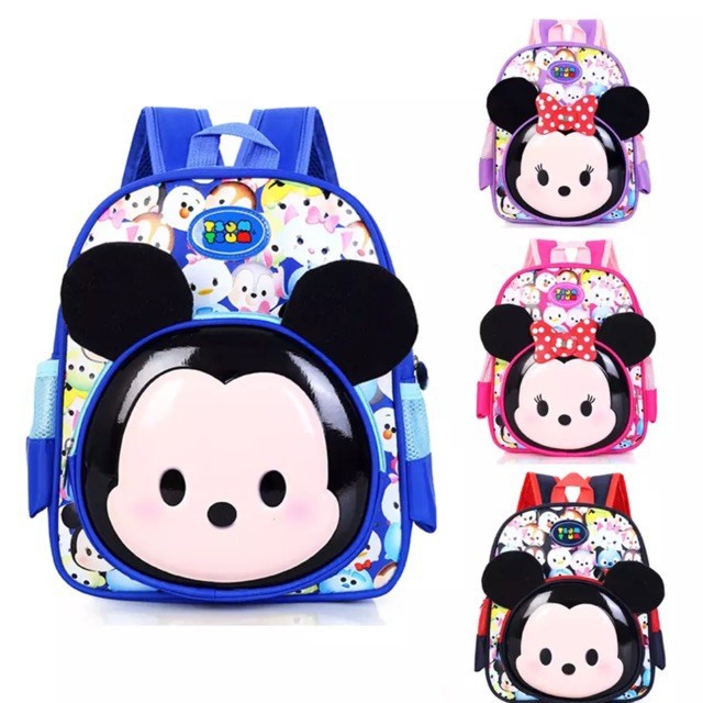 Tsum Mickey Mouse Spider Man Nursery Kindergarten School Children Small ...