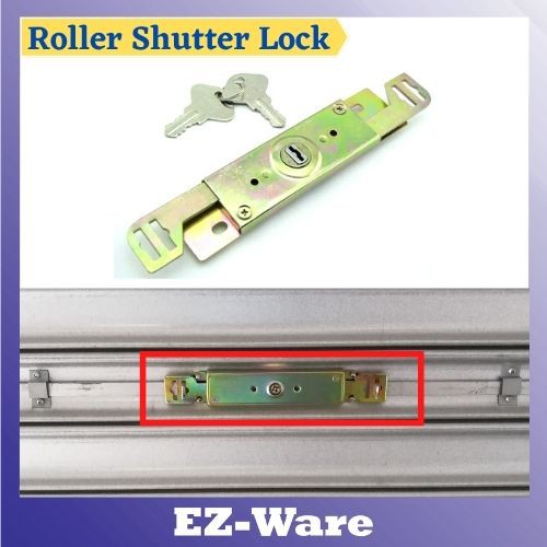 Roller Shutter Center Lock / Roller Shutter Lock / Kunci Pintu Gulung ...