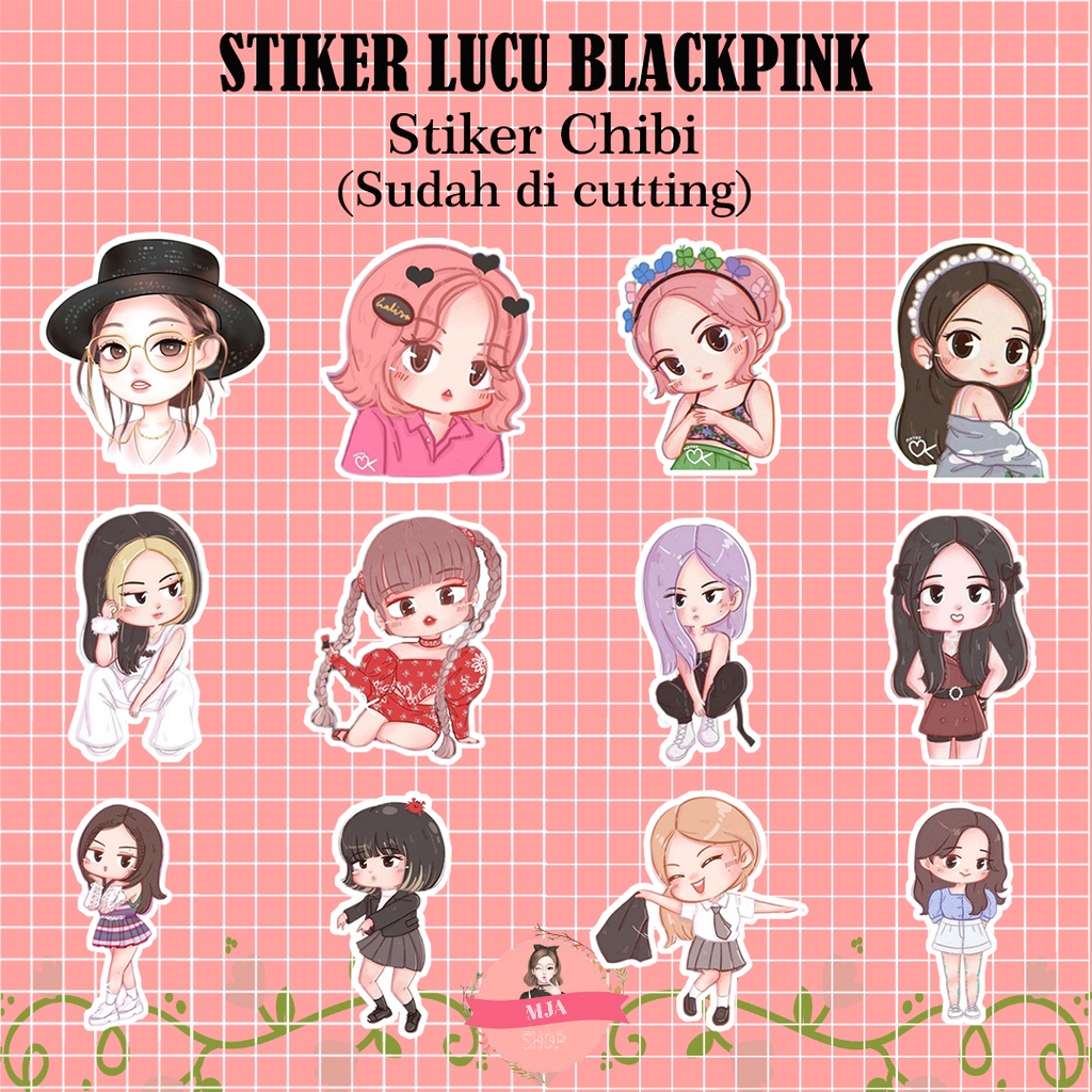 Blackpink Sticker | Kpop BLACKPINK STICKERS | Chibi STICKERS | Journal ...