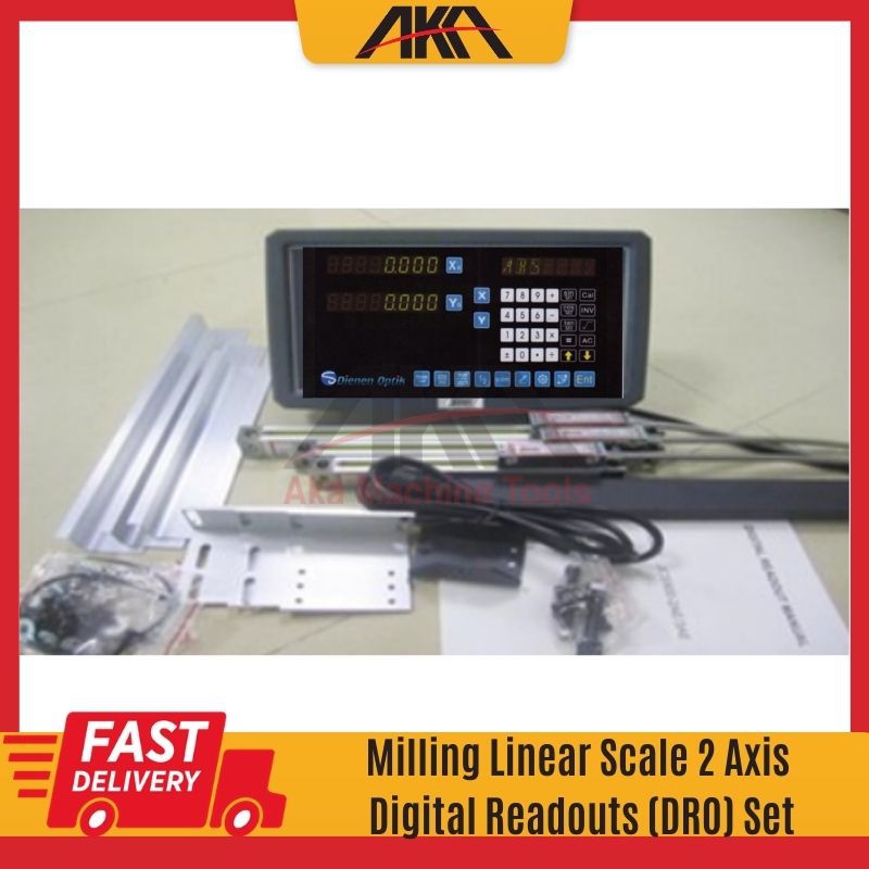 Milling Linear Scale 2 Axis Digital Readout (DRO) Set | Shopee Malaysia