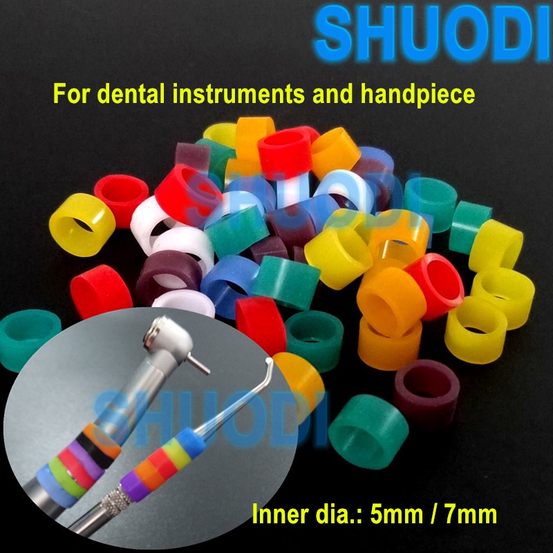 Autoclavable Dental Silicone Colorful Rings for dental instruments(Dia ...