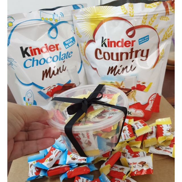 Kinder Chocolate Minis (20pcs mixed) 🎀🎀 | Shopee Malaysia