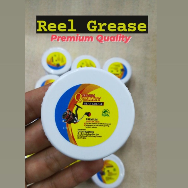 🔥READY STOCK🔥 REEL GREASE OTO Oil Premium Quality 10g | Shopee Malaysia