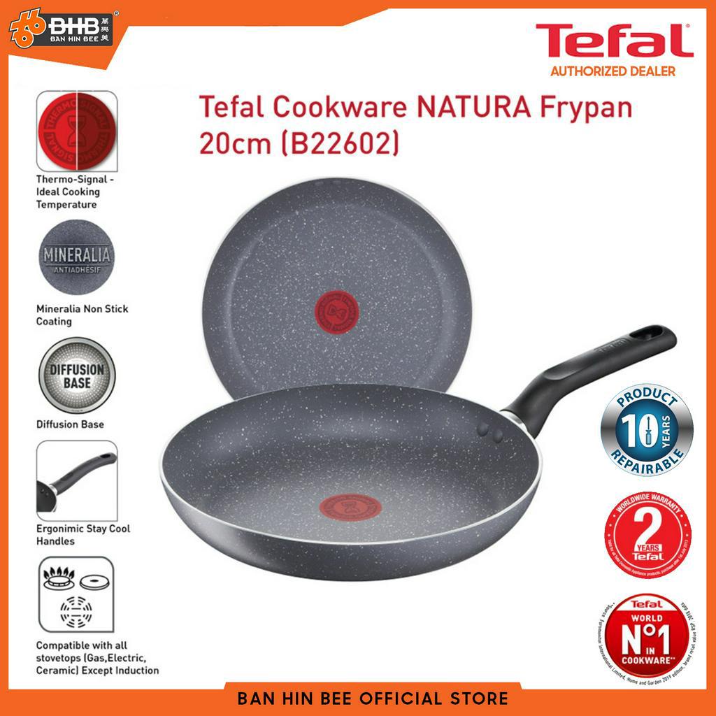 Tefal B22602 Cookware Natura Frypan 20cm | Shopee Malaysia