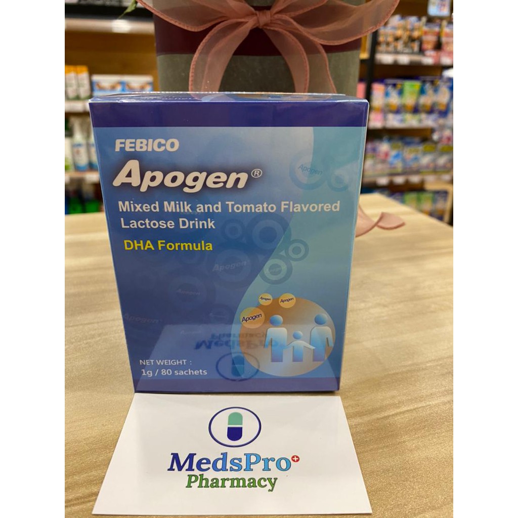APOGEN Mixed Milk and Tomato Flavored Lactose Drink (80's) | Shopee ...