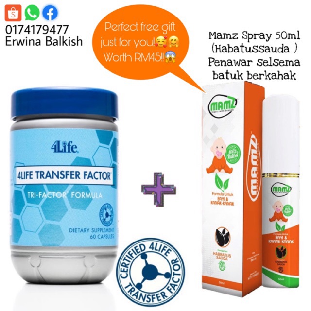 🔥 Boost your Immune System with 🔥 4Life Transfer Factor Tri-Factor ...