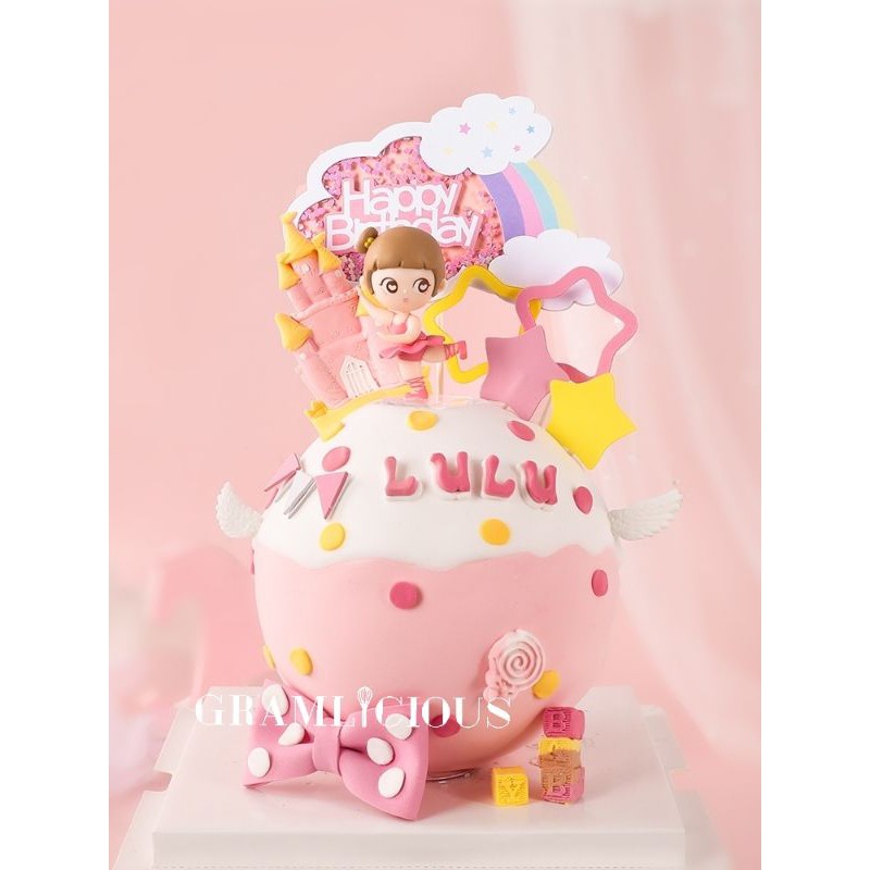 READY STOCK - Ballerina Little Girl Cake Topper | Shopee Malaysia