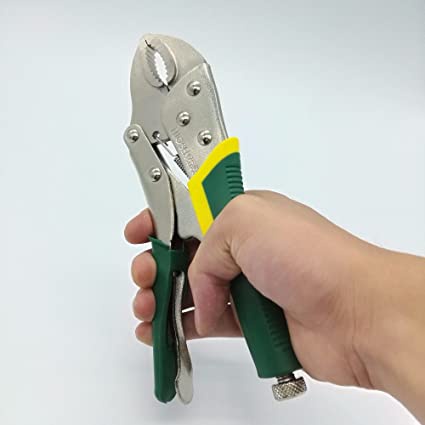 MKR 5'' 7" 10‘’ Curved Jaw Locking Plier Torque Lock Adjustable Spanner ...