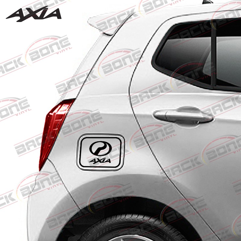 Perodua Axia Fuel Tank Cover Cap Sticker | Shopee Malaysia