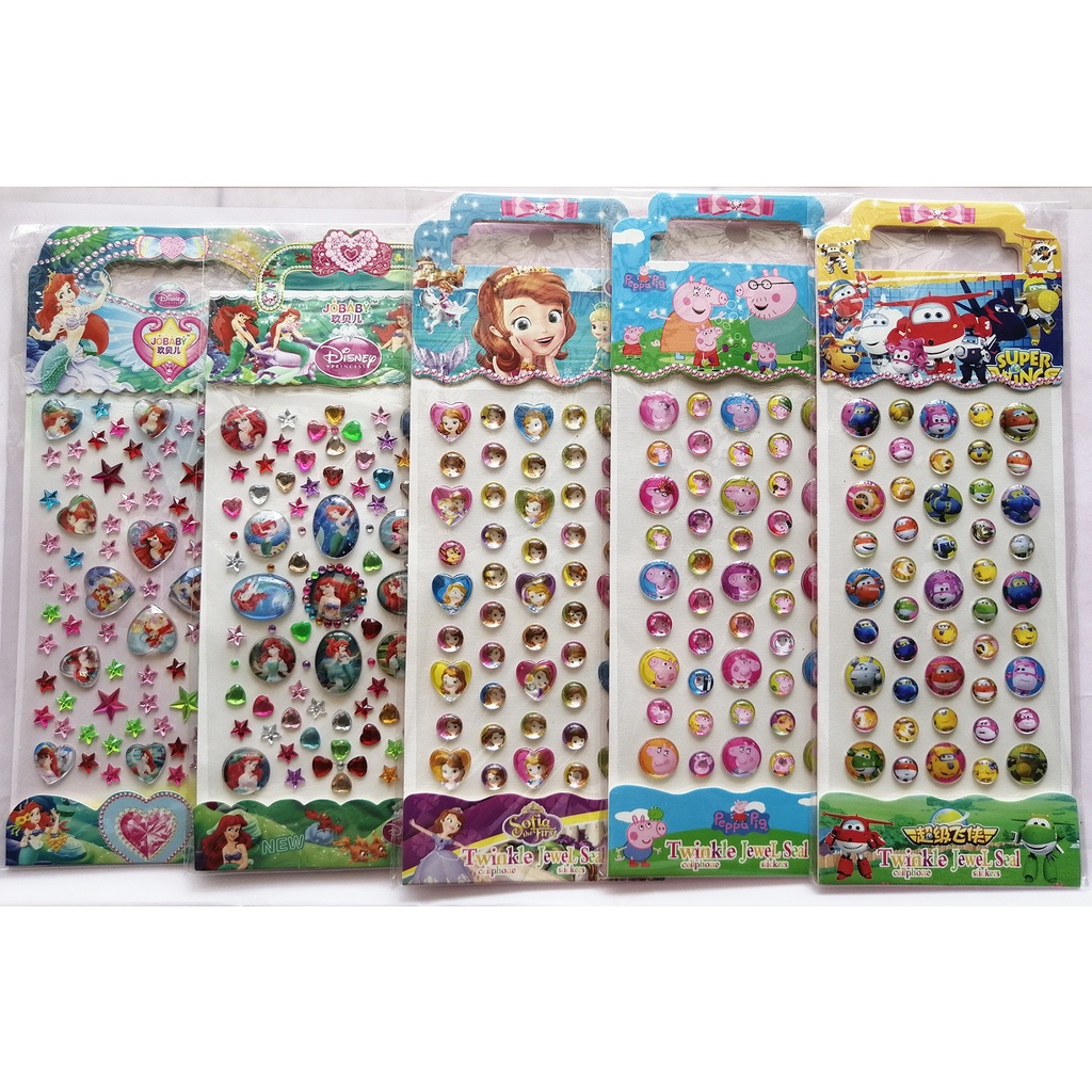 1 Piece RANDOMLY PICK Sticker Manik DIY Pearl Sticker Twinkle Acrylic ...