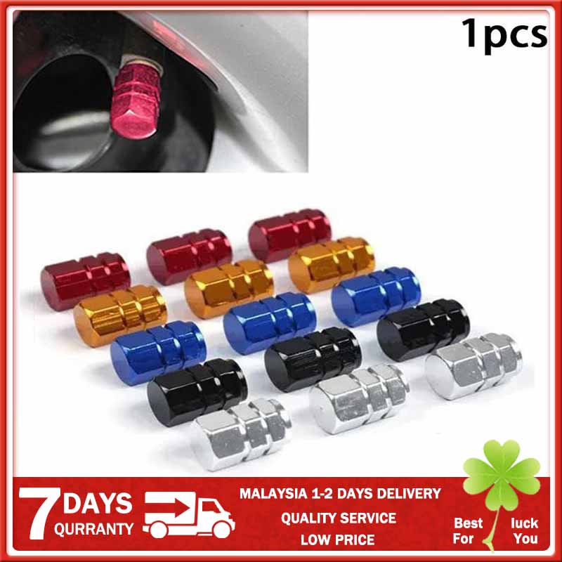 4 Piece of aluminum valve cap, tire valve cap, tire rim valve stem cap ...