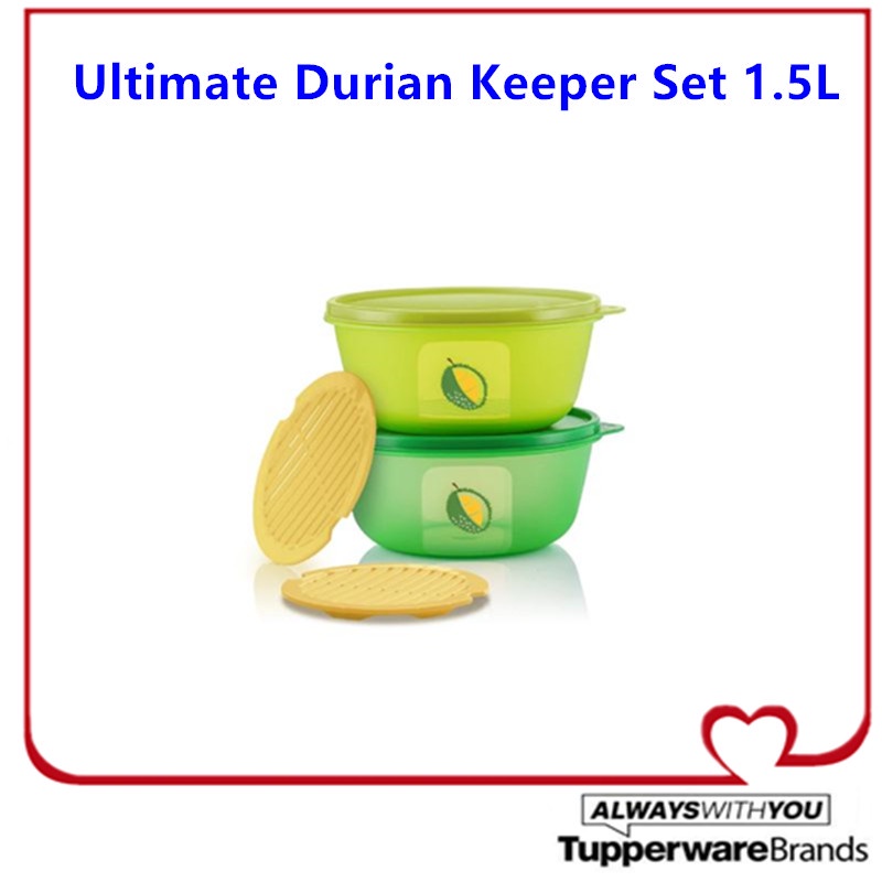 💥READY STOCK💥 Tupperware Brand Ultimate Durian Keeper Set / 💥New Stock ...