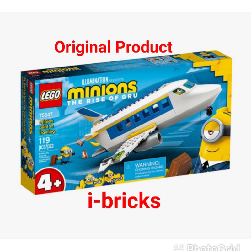 Lego Minions 75547 Minion Pilot in Training | Shopee Malaysia