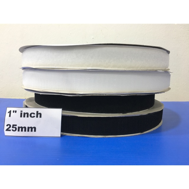 Magic Tape / Velcro Tape Bergum 1”inch/25mm 25m/roll | Shopee Malaysia