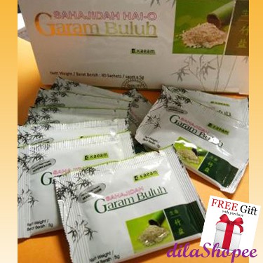 Garam Buluh Sachet (10 pcs x 4 g) | Shopee Malaysia