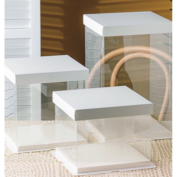 6 inch cake box White single /double/triple layer birthday cake box 6 ...