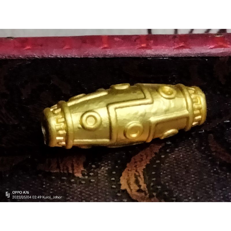 ⚡ Ready stock⚡ Dzi bead⚡古法金（铜）♈九眼天珠（F025） | Shopee Malaysia