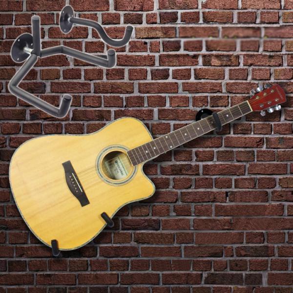 Practical Metal Horizontal Guitar Hanger Wall Mount Holder | Shopee ...
