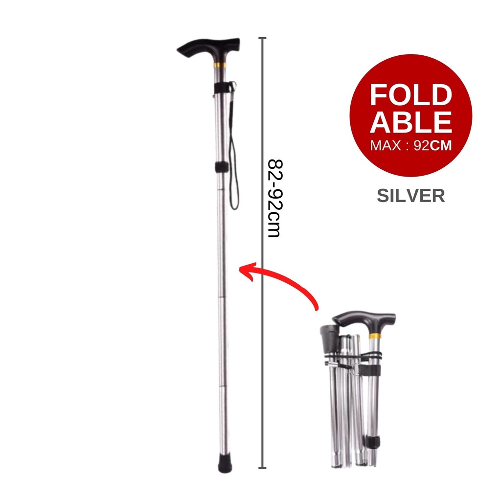 Adjustable Hiking Waling Stick Anti-Shock Lighweight Adventure ...