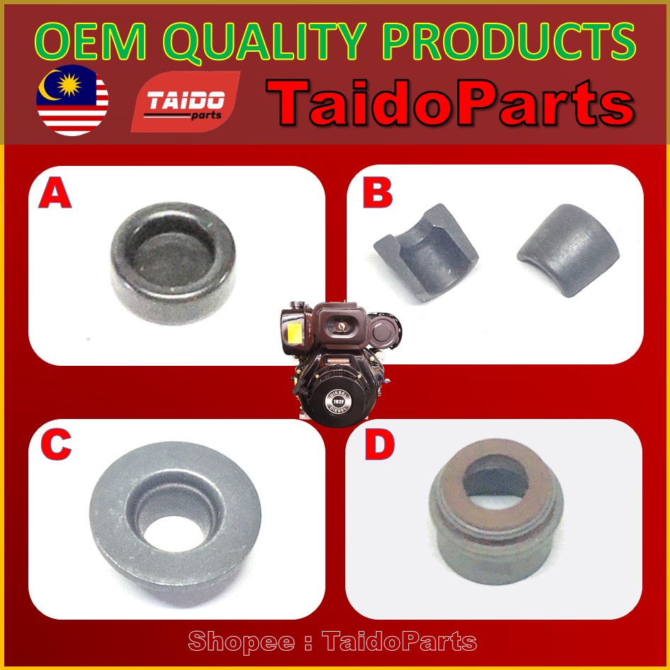 Yanmar China Engine L100/L60/L40 Valve cap valve key valve retainer ...