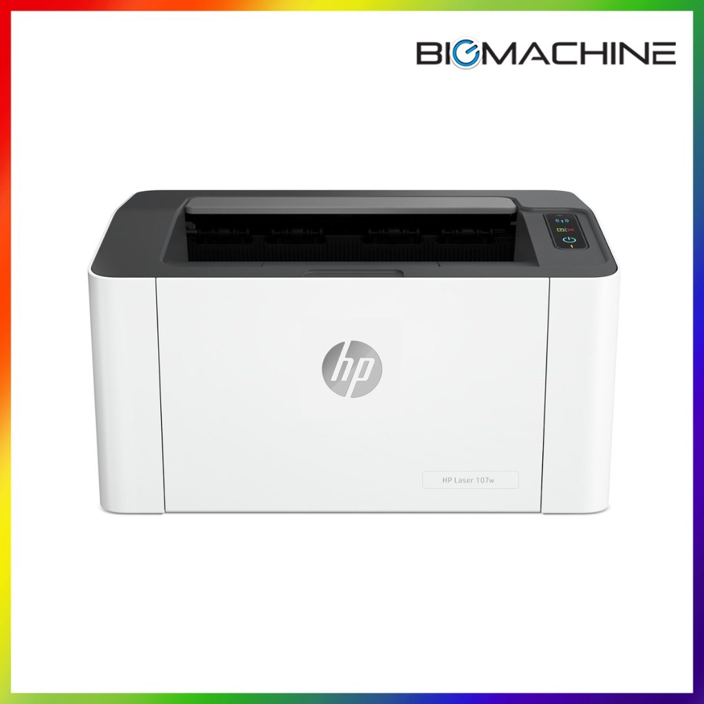 HP Laser 107a | Laser 107w Monochrome Wireless ( 4ZB77A / 4ZB78A ...