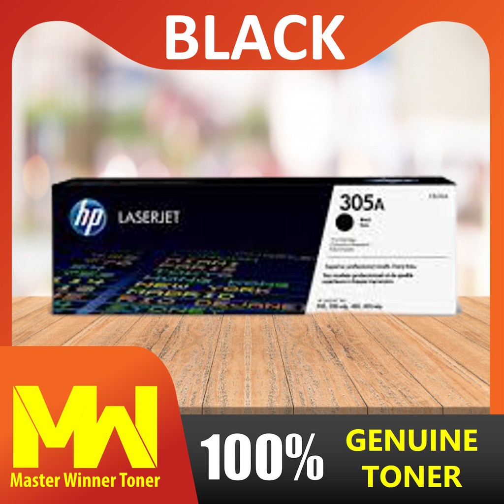 Original LaserJet Toner Cartridge HP 305A - CE410A (Black) / CE411A ...