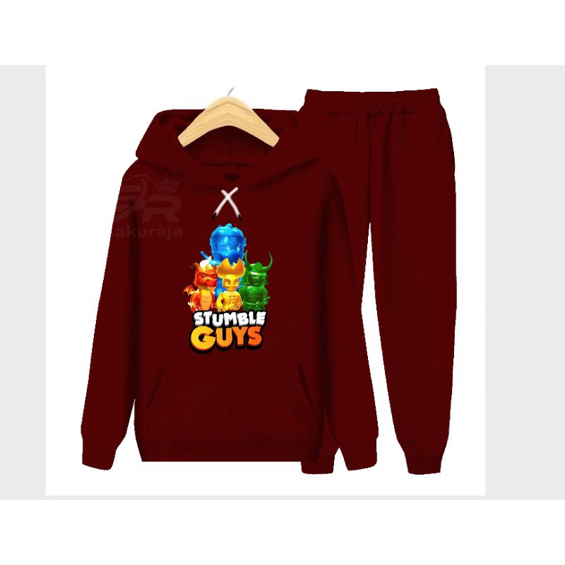 Stumble guys Hoodie Set for children aged 6-17 years,/, contemporary ...