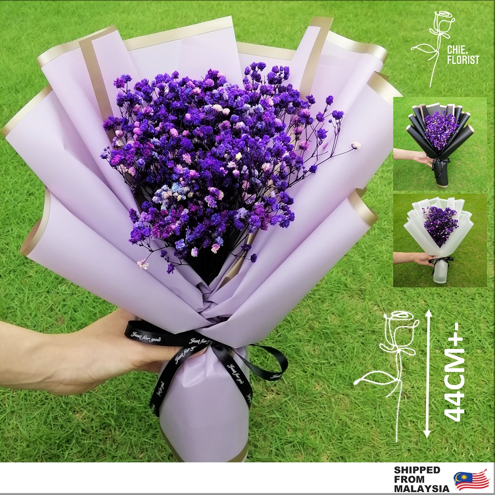 Baby Breath Bouquet Gift Convo Bouquet Graduation Bouquet Birthday 520 ...