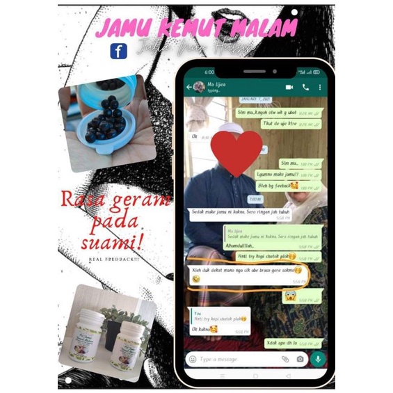 JAMU KEMUT MALAM ORIGINAL HQ | Shopee Malaysia