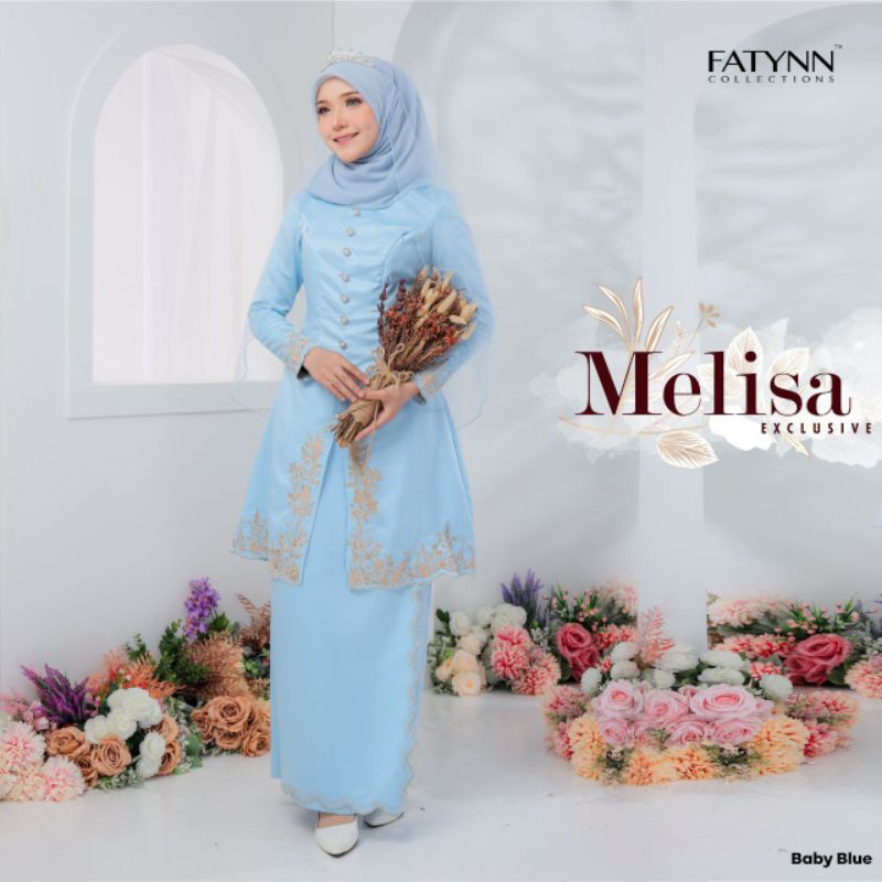 PREORDER🔥MELISA KEBAYA LABUH MODEN EXCLUSIVE RAYA 2022🔥KEBAYA KEBARUNG ...
