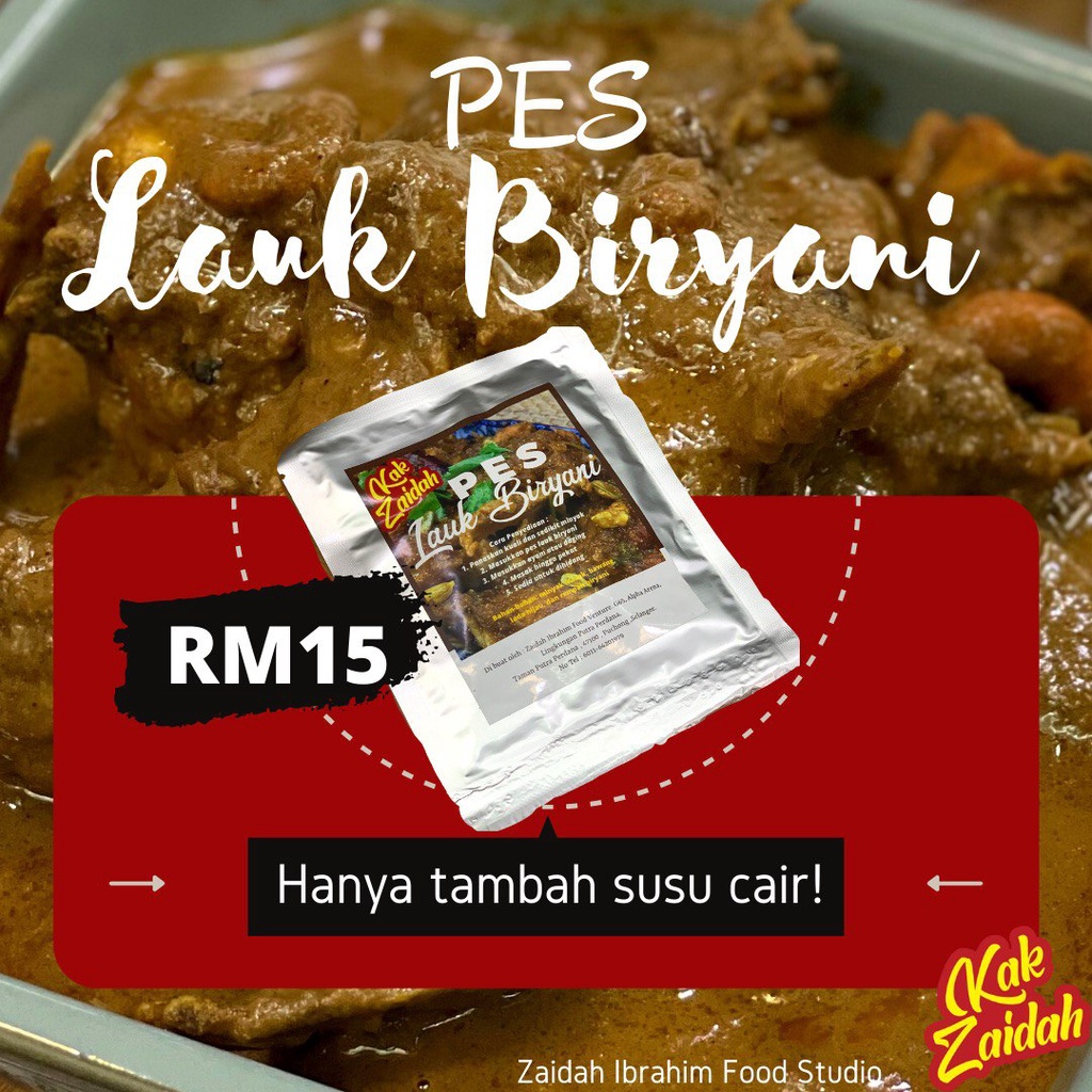 Kak Zaidah Ibrahim Pes Masakan Rempah Laksa Johor Rendang Tok Padang ...