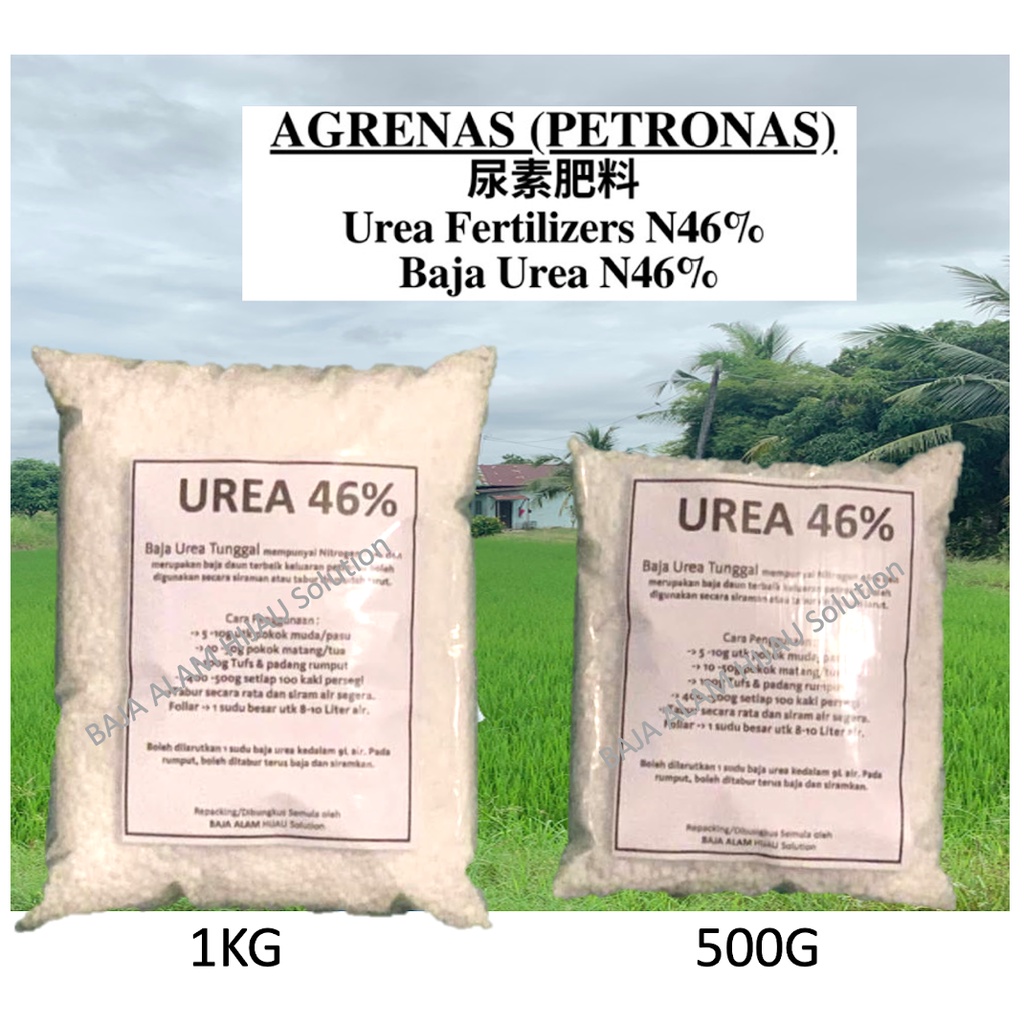 Baja Urea 46% 500g, 1kg 🔥🔥 Urea Fertilizer 46% 🔥🔥 Baja Tunggal Nitrogen ...
