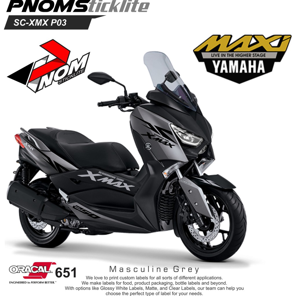 Stripping Cutting Sticker XMAX 250 SC XMAX - 1029 | Shopee Malaysia