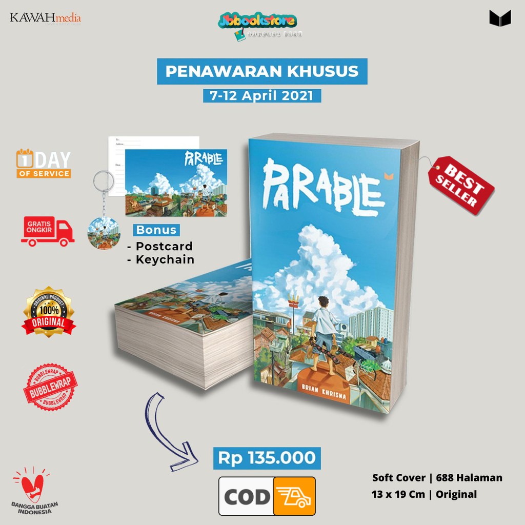 Parable Novel - Brian Khrisna | Shopee Malaysia