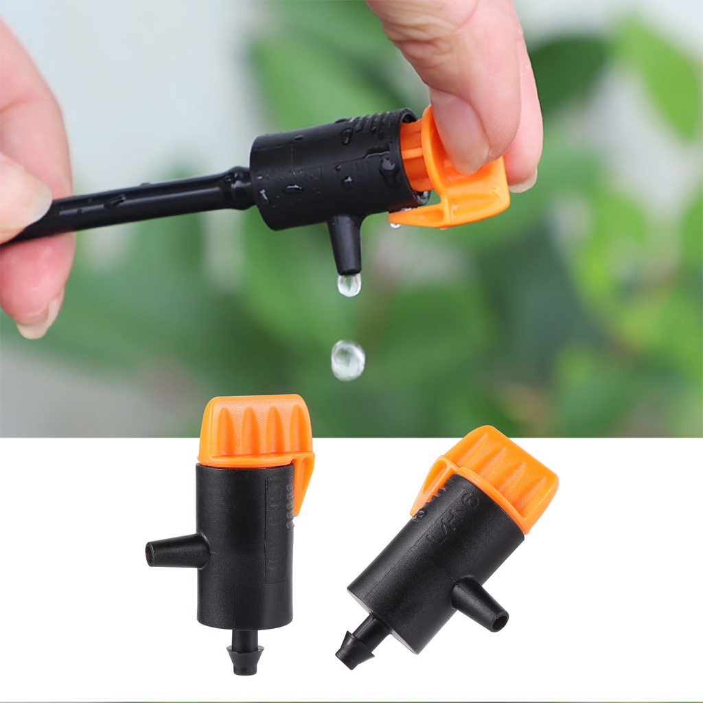 20Pcs 0~60L Adjustable Dripper Pressure Compensated Dripper Garden ...