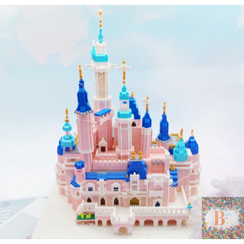 [FREE SHIPPING] Lego Building Blocks Disney Castle Palace/Church World ...