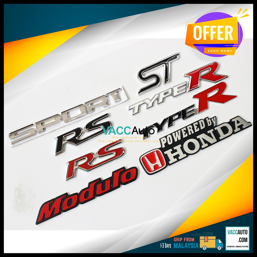 Toyota / Honda / Nissan / Mitsubishi Emblem (Stick Type) Vacc Auto Car ...