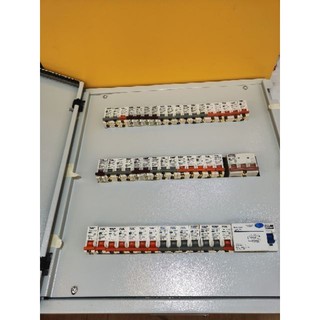 TBC Metal Clad DB Three Phase Full Set DB Box Complete Set [3Row ...