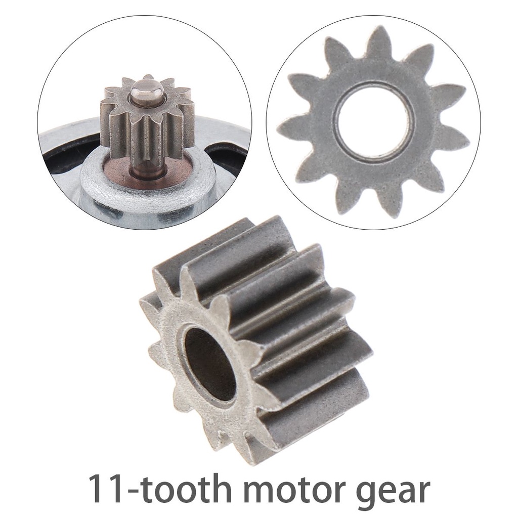1 Mod 11 Teeth Replaceable Motor Gear for RS550 10.8V / 12V / 14.4V ...