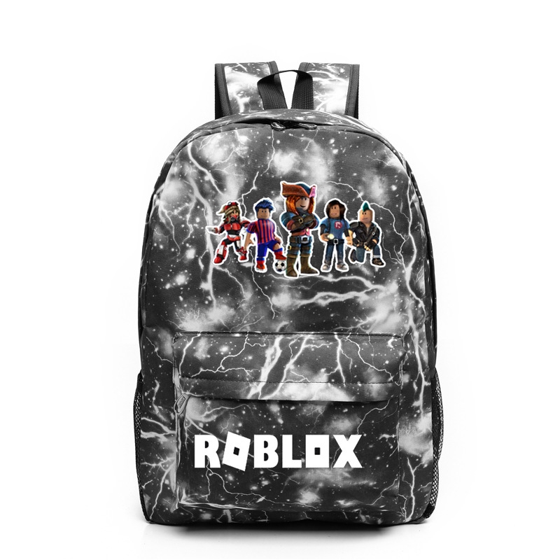 Game Roblox Backpack Kids School Bag Students Boys Bookbag Handbags ...