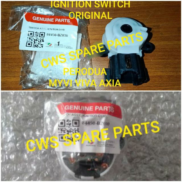 ORIGINAL IGNITION SWITCH SOCKET PERODUA VIVA,VIVA ELITE,AXIA,MYVI ...