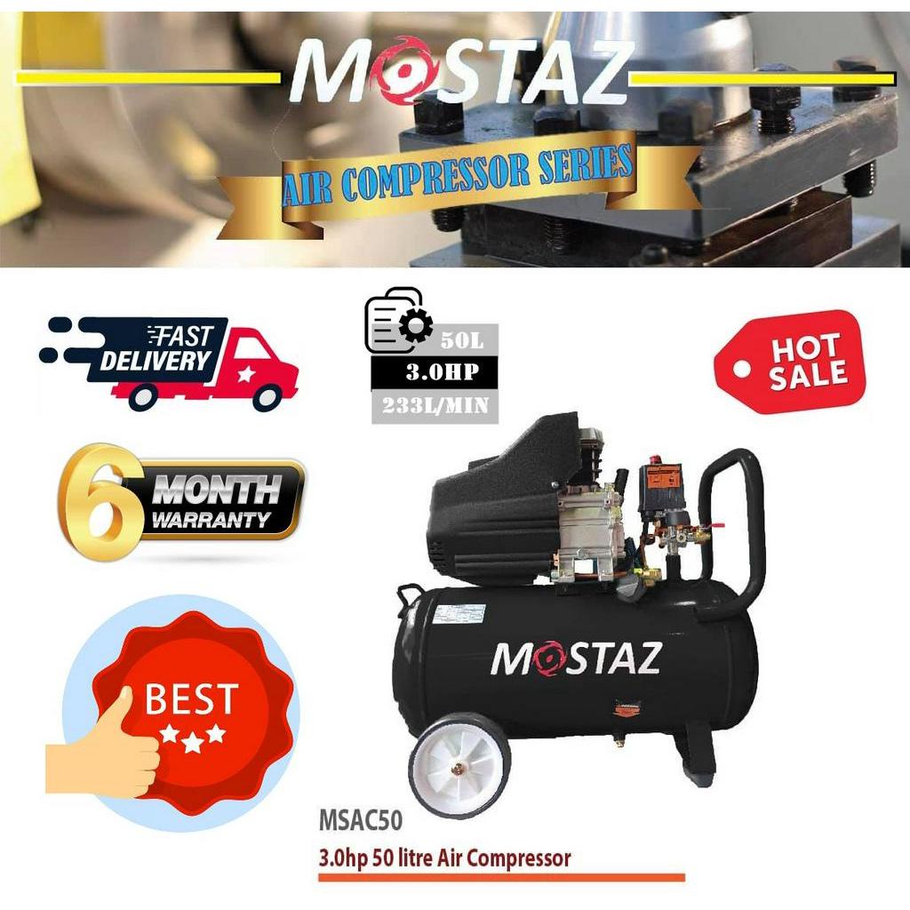 Mostaz MSAC 50L 3.0HP Direct Coupled Air Compressor | Shopee Malaysia
