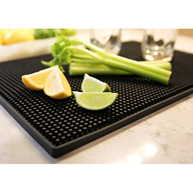 [lacooppiafeMY] READY Rubber Spill Mat Non-Slip Drink Bar Counter 12x6 ...